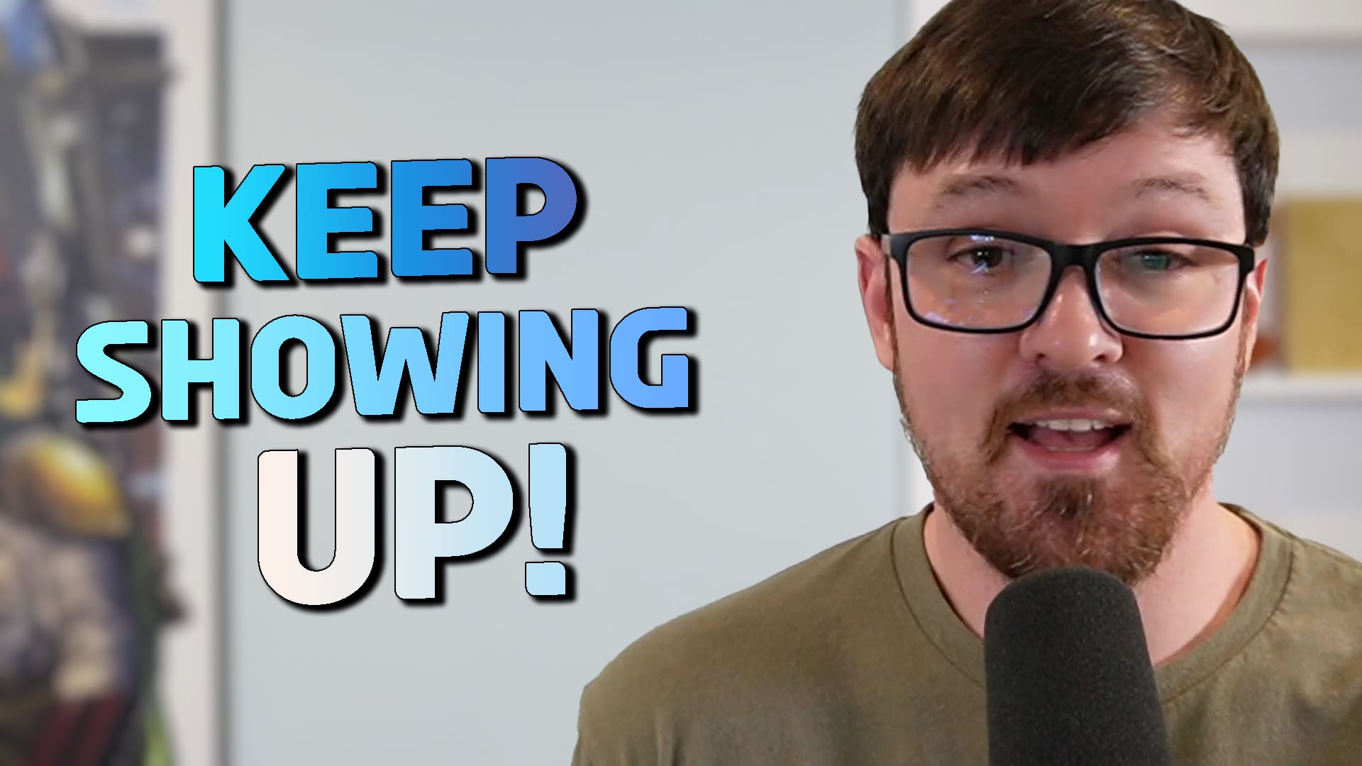 Keep Showing Up - Seth Ring | LitRPG Author